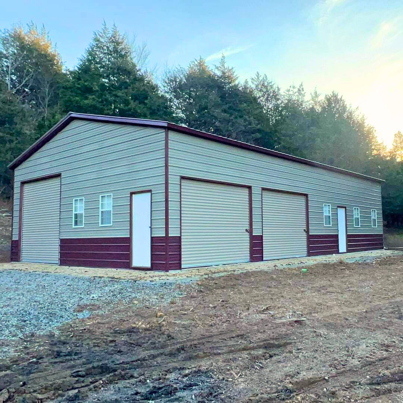 Extra Large Multi-Bay Garage | Betts Metal Buildings